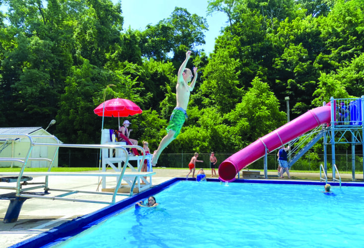 Taking a dip | News, Sports, Jobs - The Sentinel